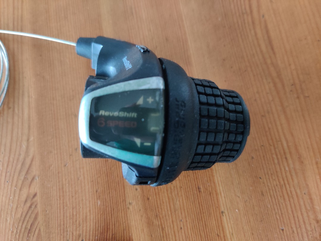 Shimano Revoshift grip shifter 6-speed, Sports Equipment, Bicycles ...