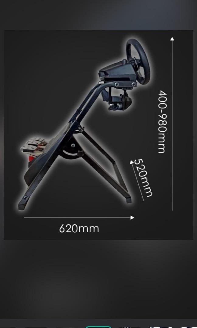 sim racing rig(full set), Video Gaming, Video Games, PlayStation on ...