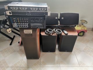 Sound system set, Audio, Soundbars, Speakers & Amplifiers on Carousell