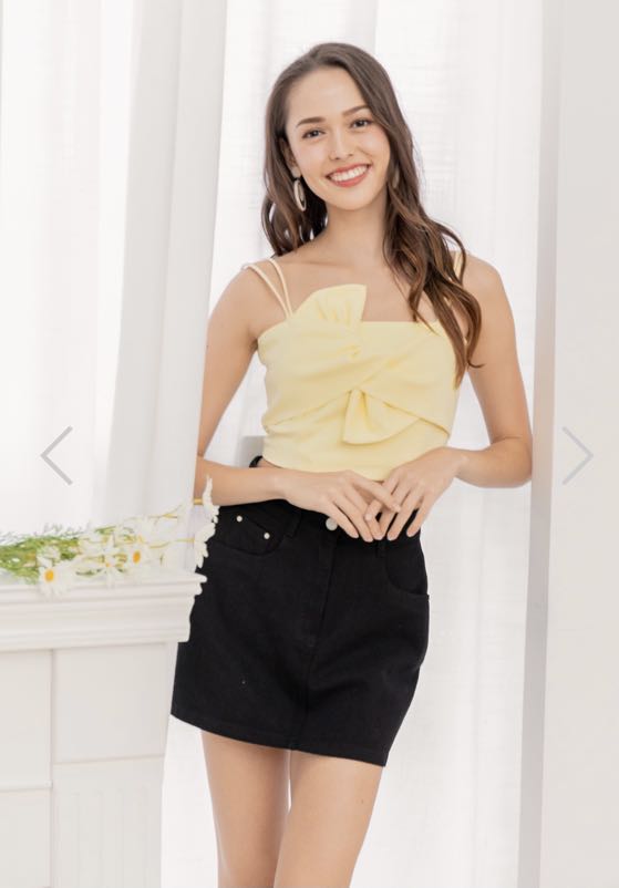SSD AVRILYN BRALET BUTTERCREAM, Women's Fashion, Tops, Sleeveless on ...