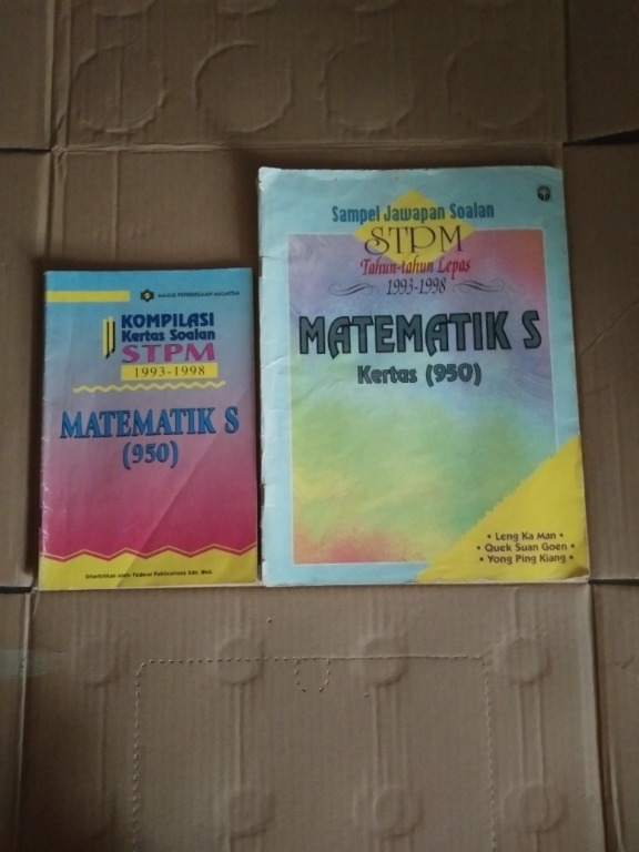 STPM MATEMATIK S, Hobbies & Toys, Books & Magazines, Textbooks on Carousell