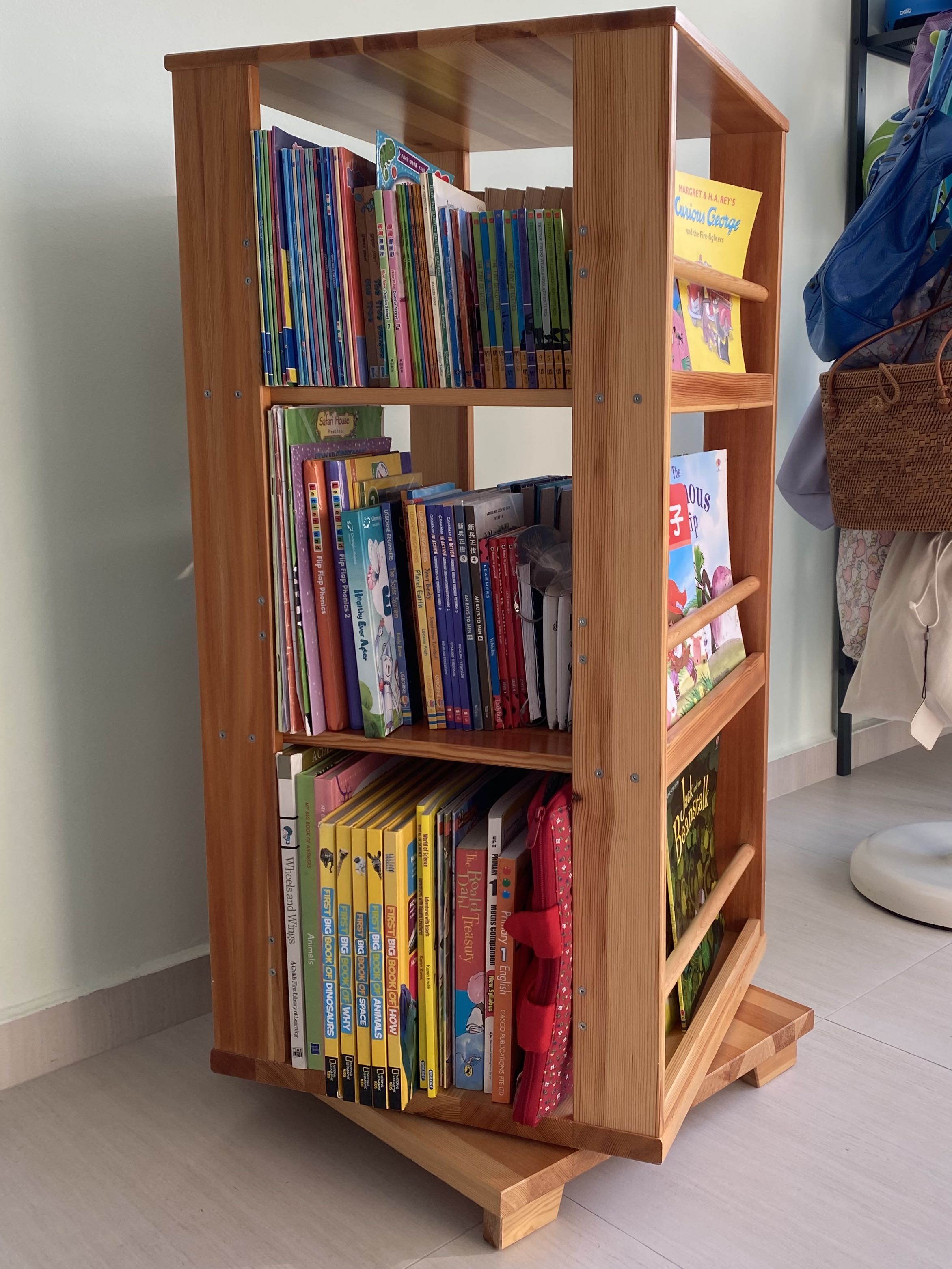 Swing Bookcase, Furniture & Home Living, Furniture, Shelves, Cabinets ...