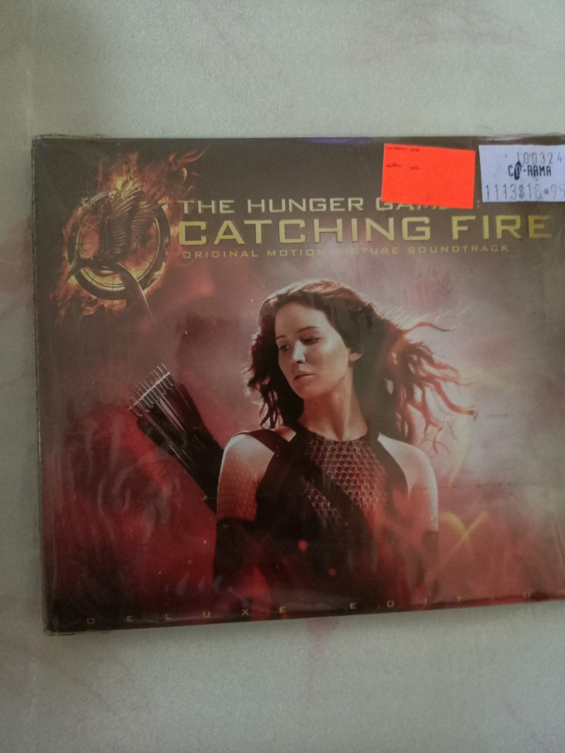 The Hunger Games Catching Fire soundtrack cd, Hobbies & Toys, Music ...