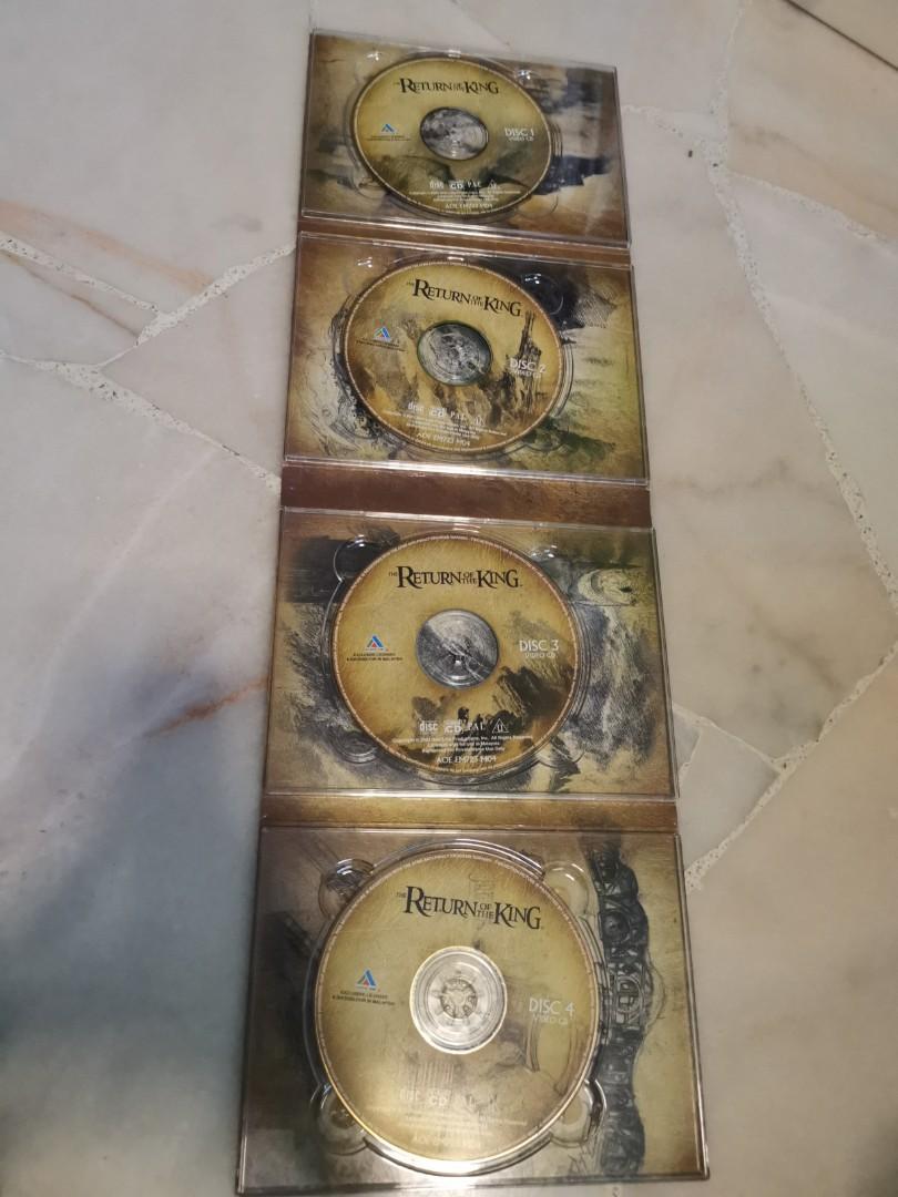 The Lord of the Rings: The Return of the King Special Extended Vcd ...