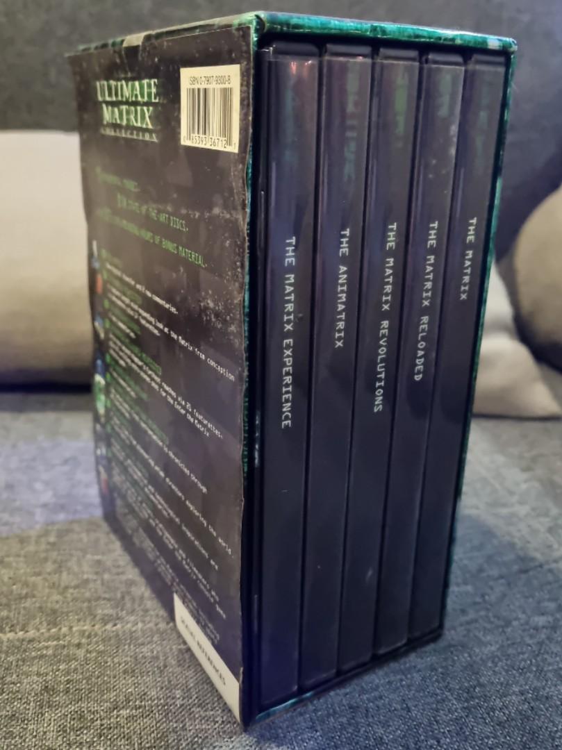 The Ultimate Matrix Collection DVD, Hobbies & Toys, Music & Media, CDs ...