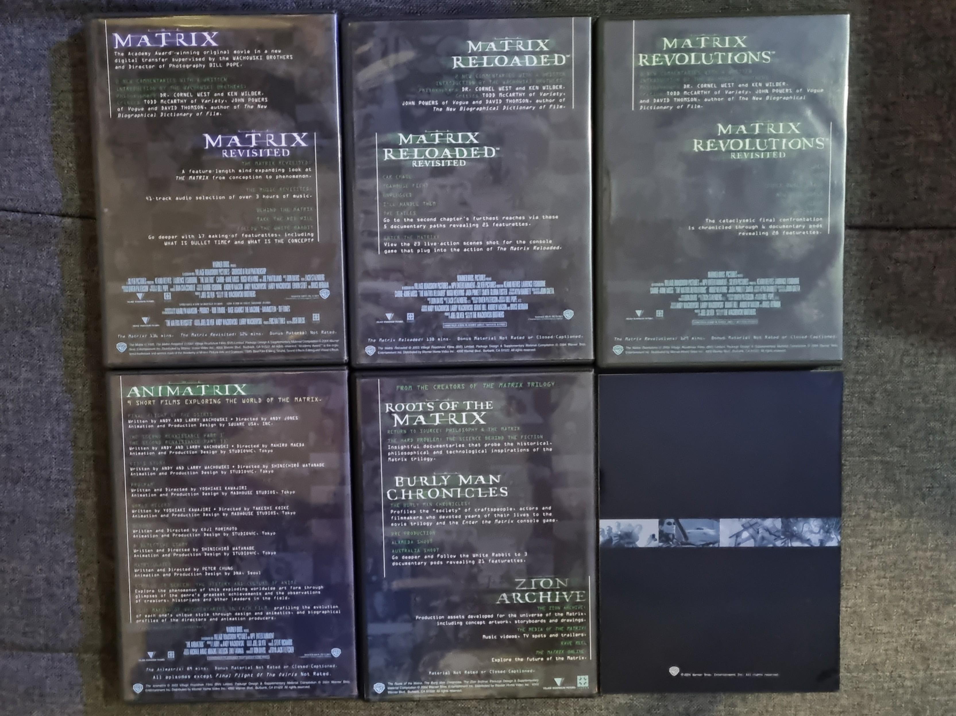 The Ultimate Matrix Collection DVD, Hobbies & Toys, Music & Media, CDs ...