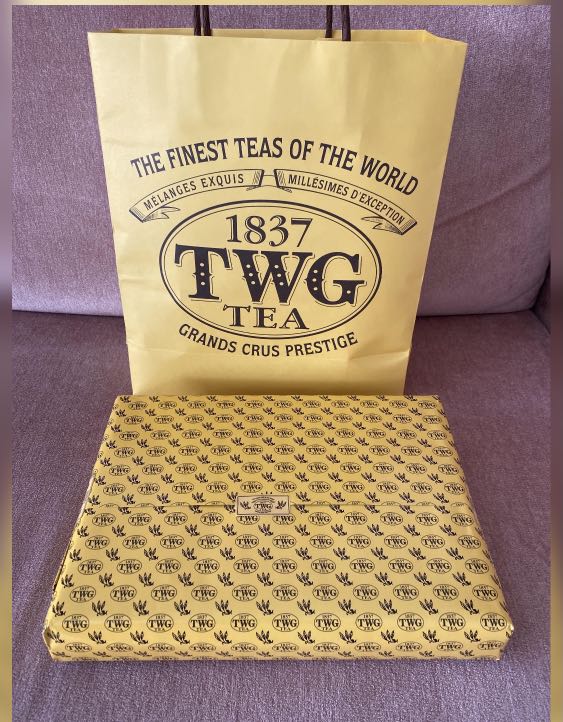 TWG Tea 1837 Grands Crus Prestige 30 teabags in gift box and wrapper ...