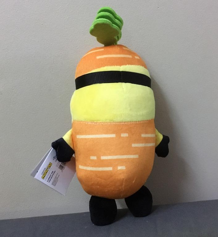 Minions Carrot Tim Plushy by Universal Studios / 30cm, Hobbies & Toys ...