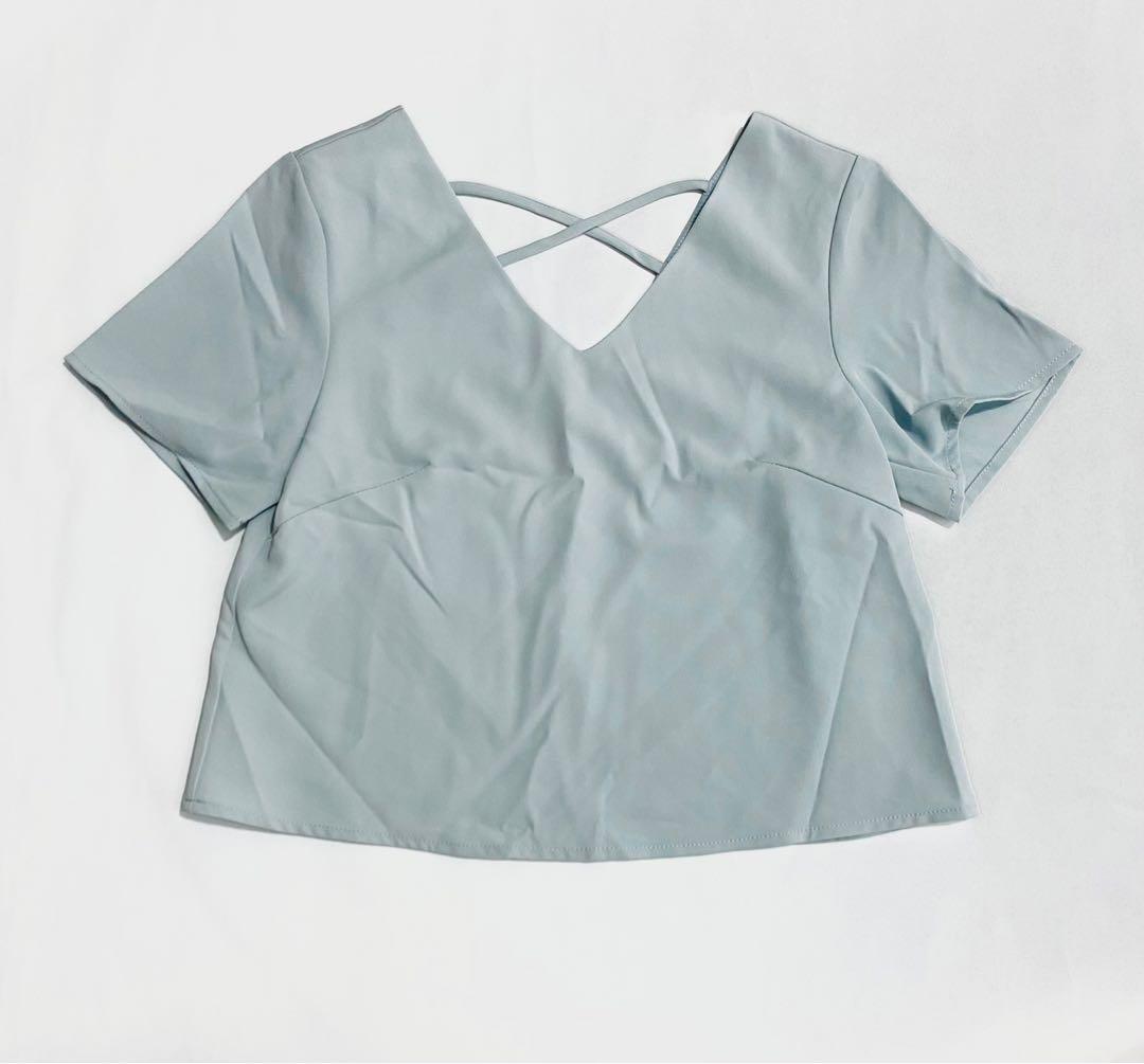 V cut Top THESTAGEWALK, Women's Fashion, Tops, Other Tops on Carousell