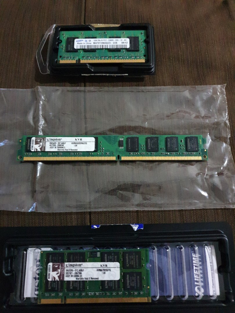Different PC Laptop RAM, Computers & Tech, Parts & Accessories ...