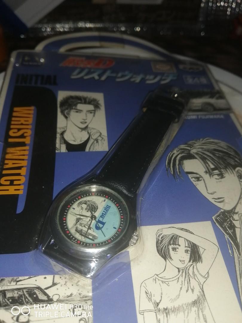 Very Rare Initial D Wrist Watch, Hobbies & Toys, Toys & Games on Carousell
