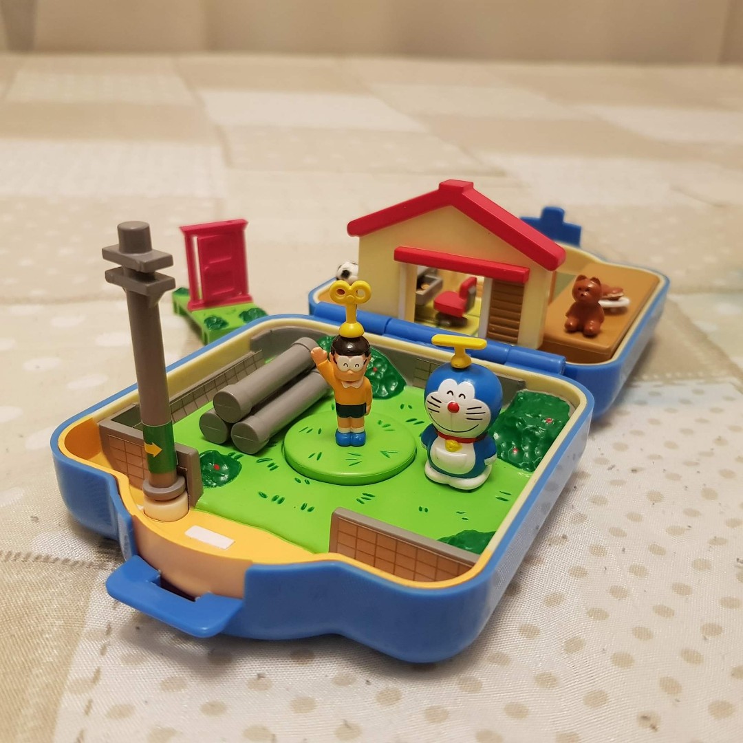 Vintage Doraemon 1997 (24 years) - by TOMY - like Polly Pocket, Hobbies ...