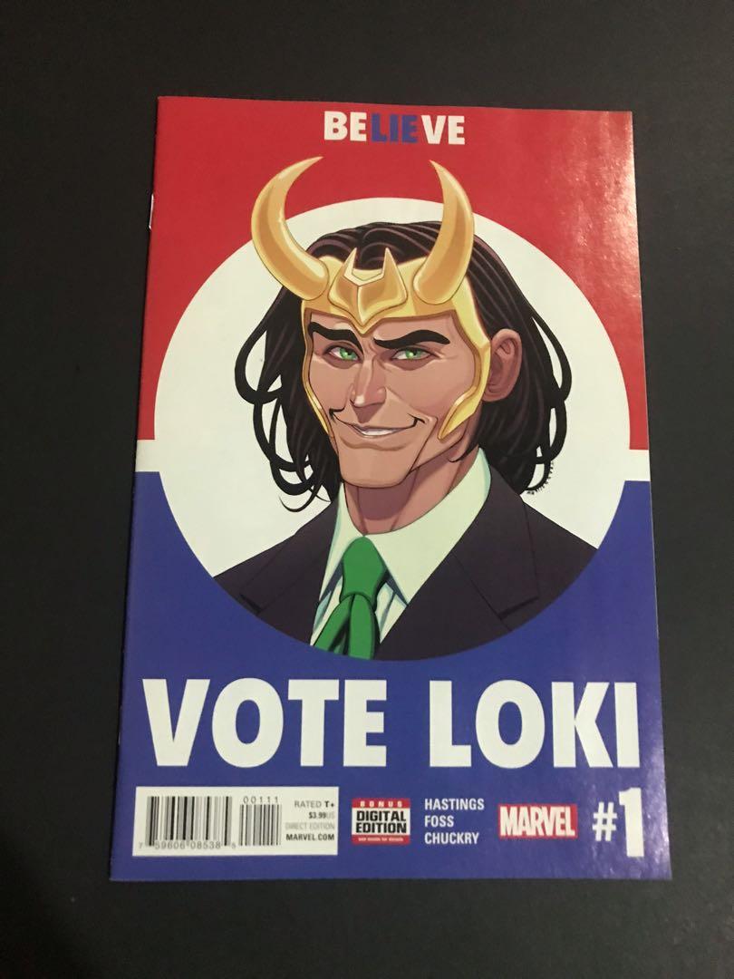 Vote Loki # 1 - comic book (2016); President Loki appears in Loki ...