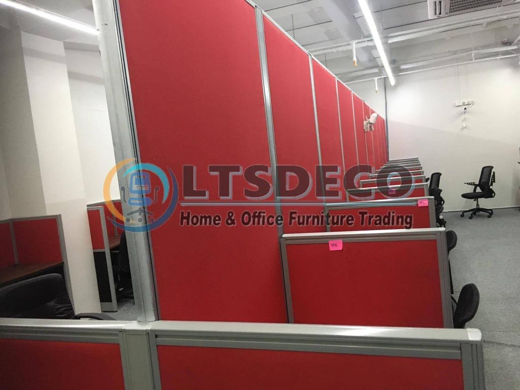 WORKSTATION WALL PANEL OFFICE PARTITIONS, Furniture & Home Living ...