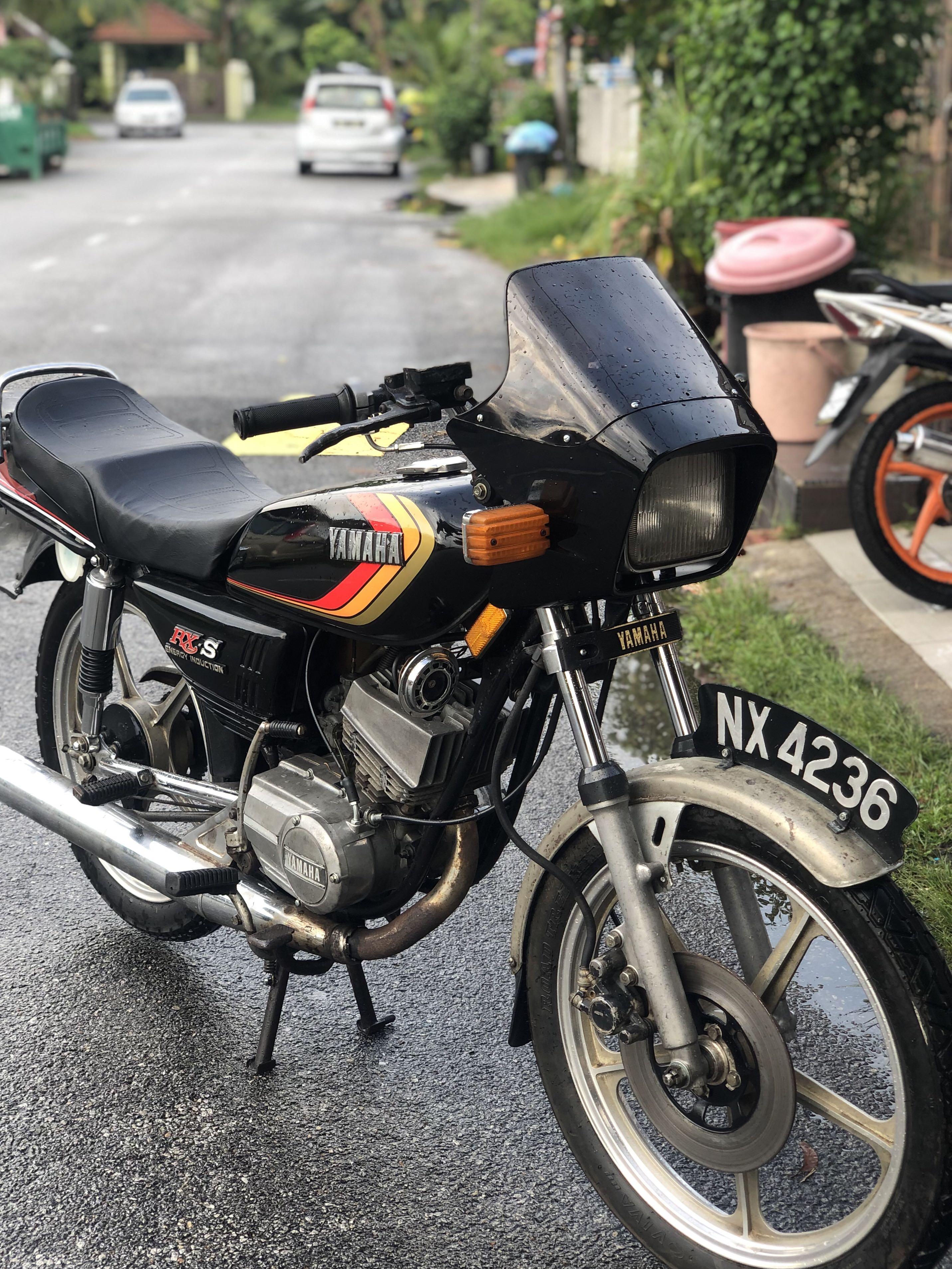 Yamaha Rxs Vintage Motorcycle, Motorbikes on Carousell