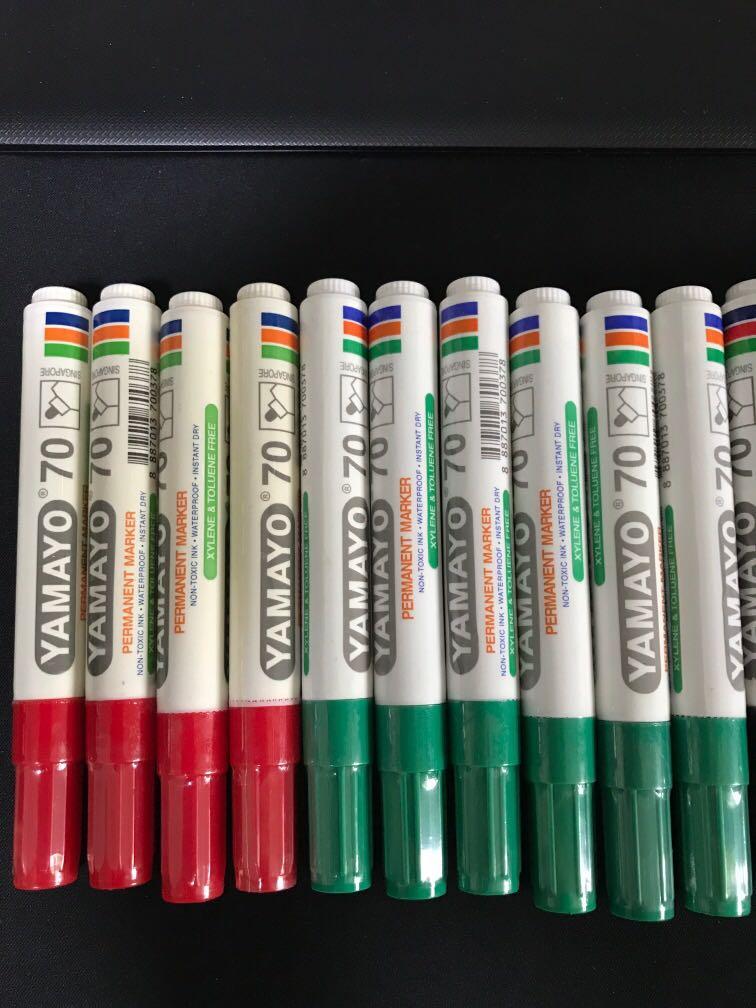 YAMAYO Markers, Hobbies & Toys, Stationery & Craft, Stationery & School ...