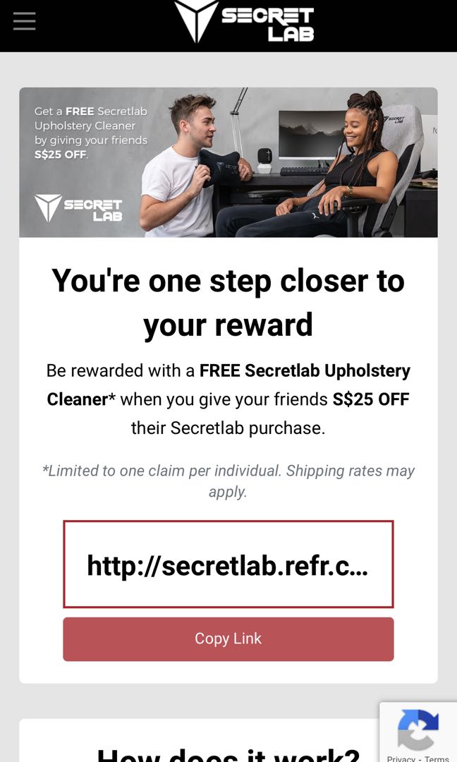 $25 Secretlab Referral Code, Furniture & Home Living, Furniture, Chairs ...