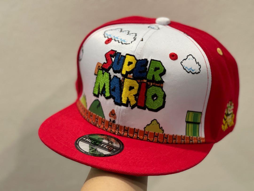 Adult Super Mario Cap, Men's Fashion, Watches & Accessories, Caps ...