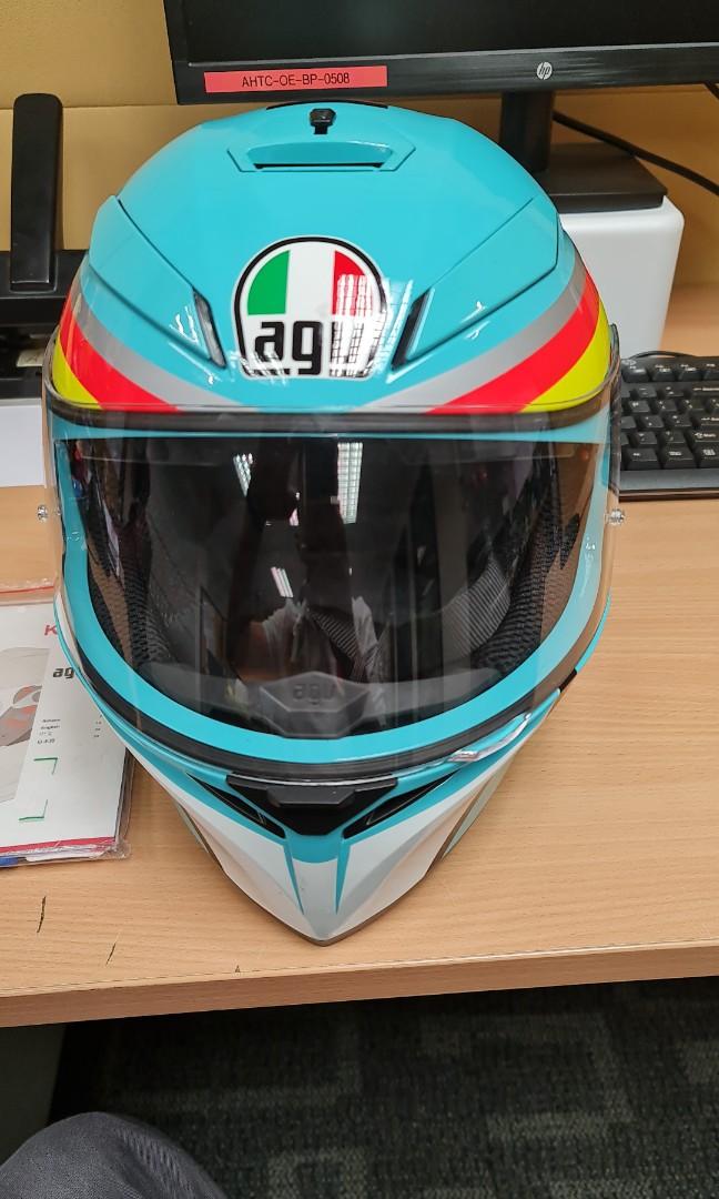 AGV leopard s size, Motorcycles, Motorcycle Accessories on Carousell