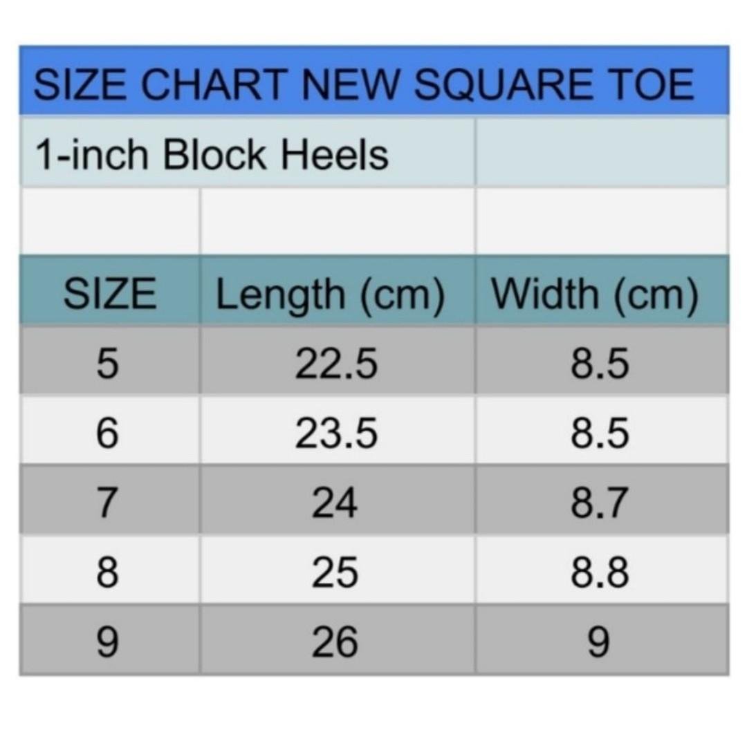 Block heels(1 inch), Women's Fashion, Footwear, Flats & Sandals on ...