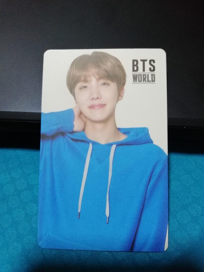WTT/WTS BTS Jhope BTS WORLD Double-sided Photocard [OFFICIAL], Hobbies ...
