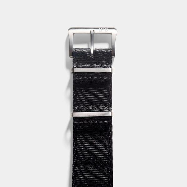 Bulang & Sons Duluxe Nylon Nato Watch Strap Pure Black, Luxury, Watches ...
