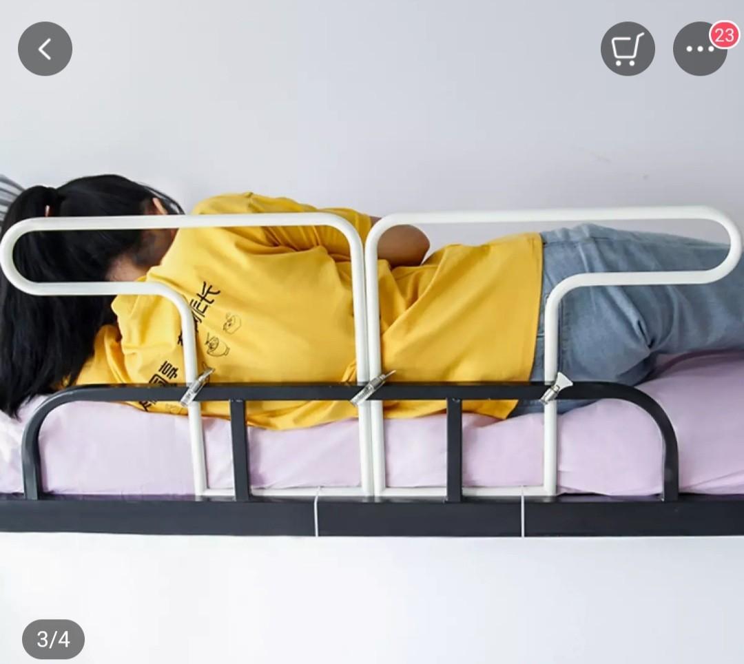 Bunk Bed Rail guard protection, Furniture & Home Living, Bedding ...