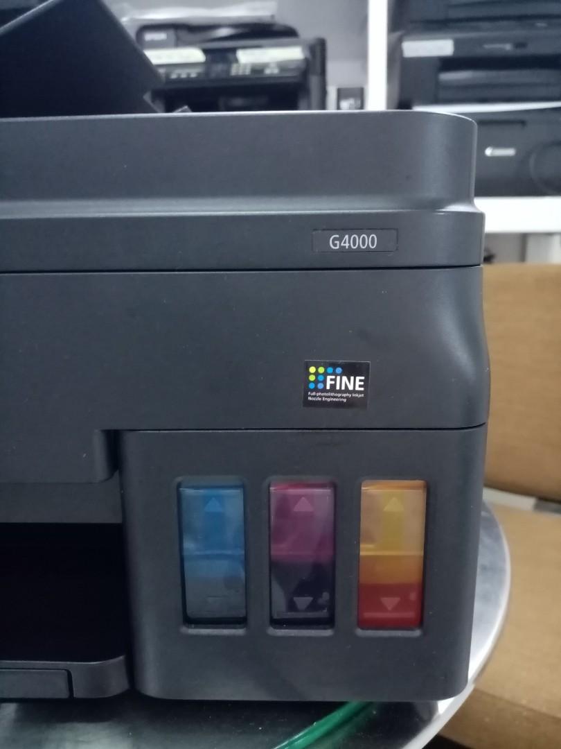 Canon printer G4000 system tank, Computers & Tech, Printers, Scanners ...