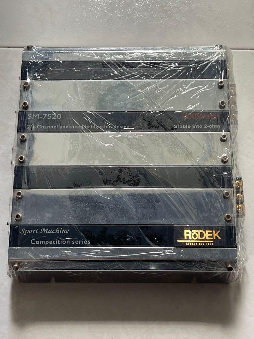 Car Amplifier Rodek SM-7520 400watt, Car Accessories, Electronics ...