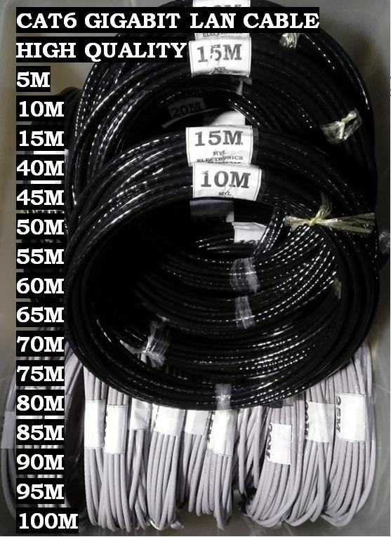 CAT6 LAN UTP CABLE, Computers & Tech, Parts & Accessories, Cables ...