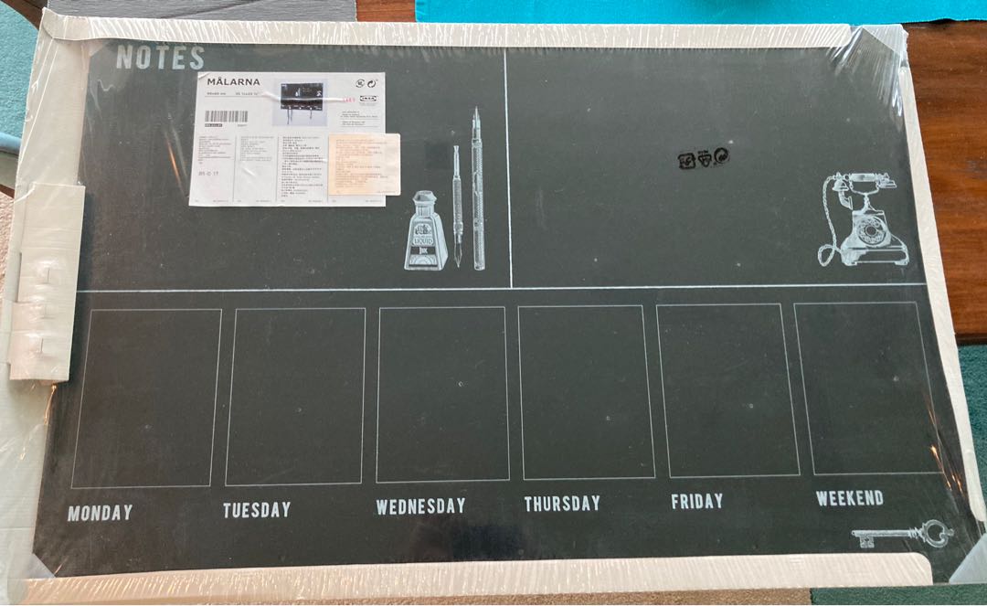 Chalkboard organiser, Furniture & Home Living, Home Decor, Frames ...