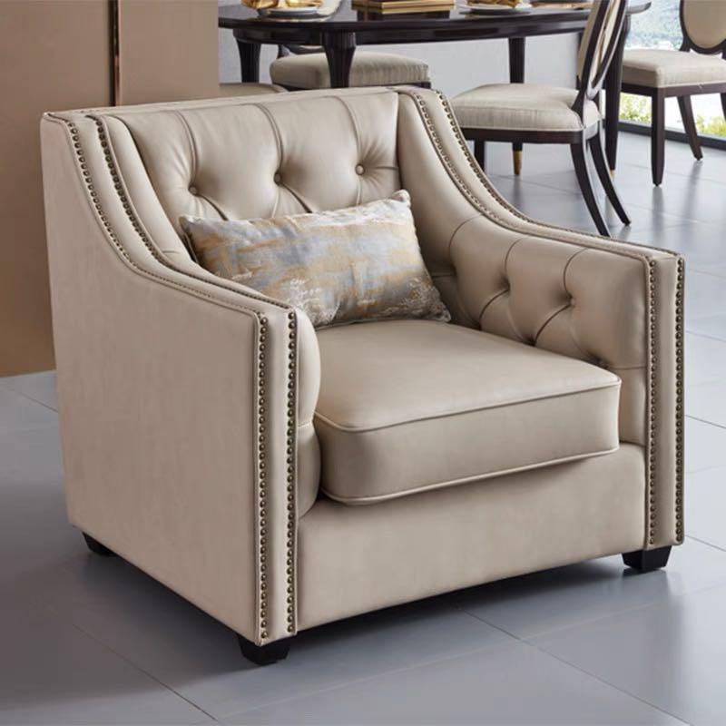 Chaz Recessed Arm Sofa, Furniture & Home Living, Furniture, Sofas on ...
