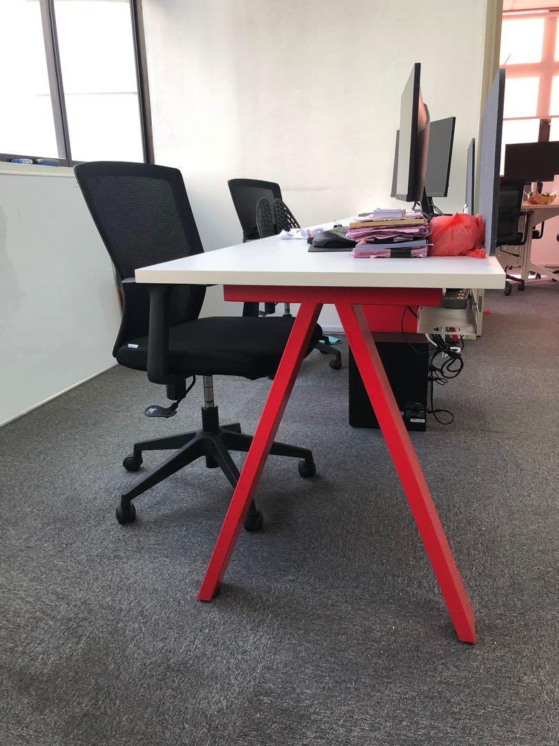 Comfort Design Office/Study Table (2 + 1), Furniture & Home Living ...