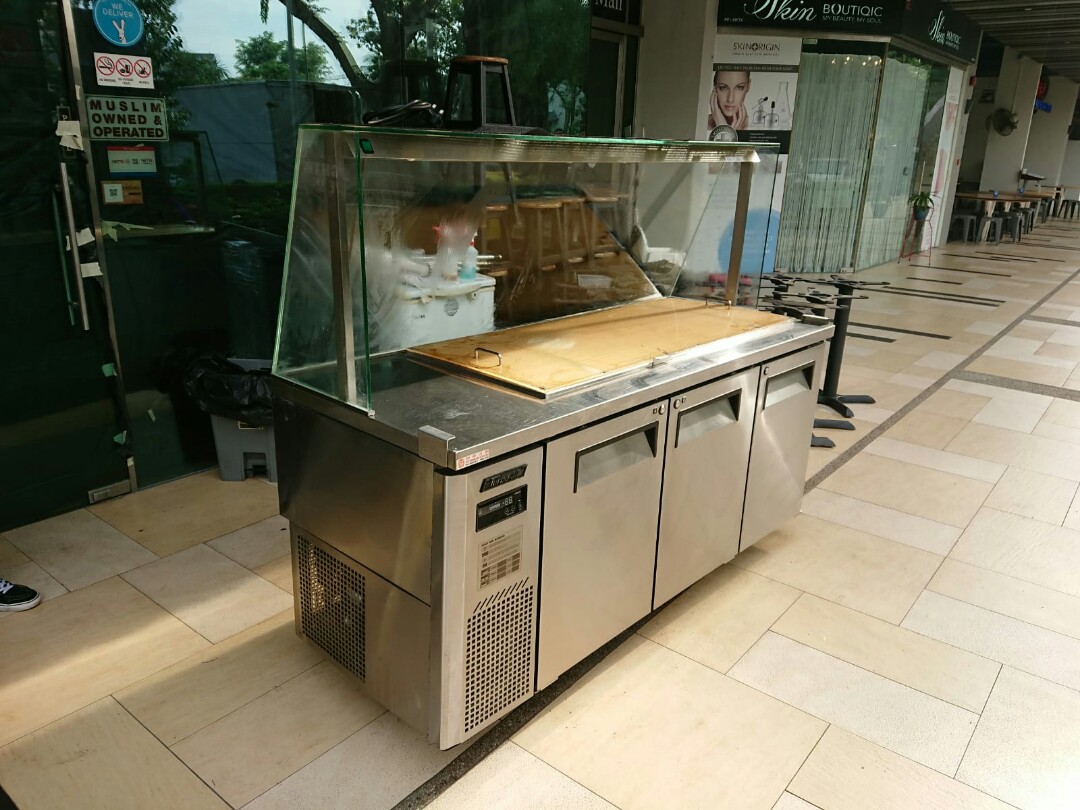 Countertop Chiller with Topping Holes, TV & Home Appliances, Kitchen ...