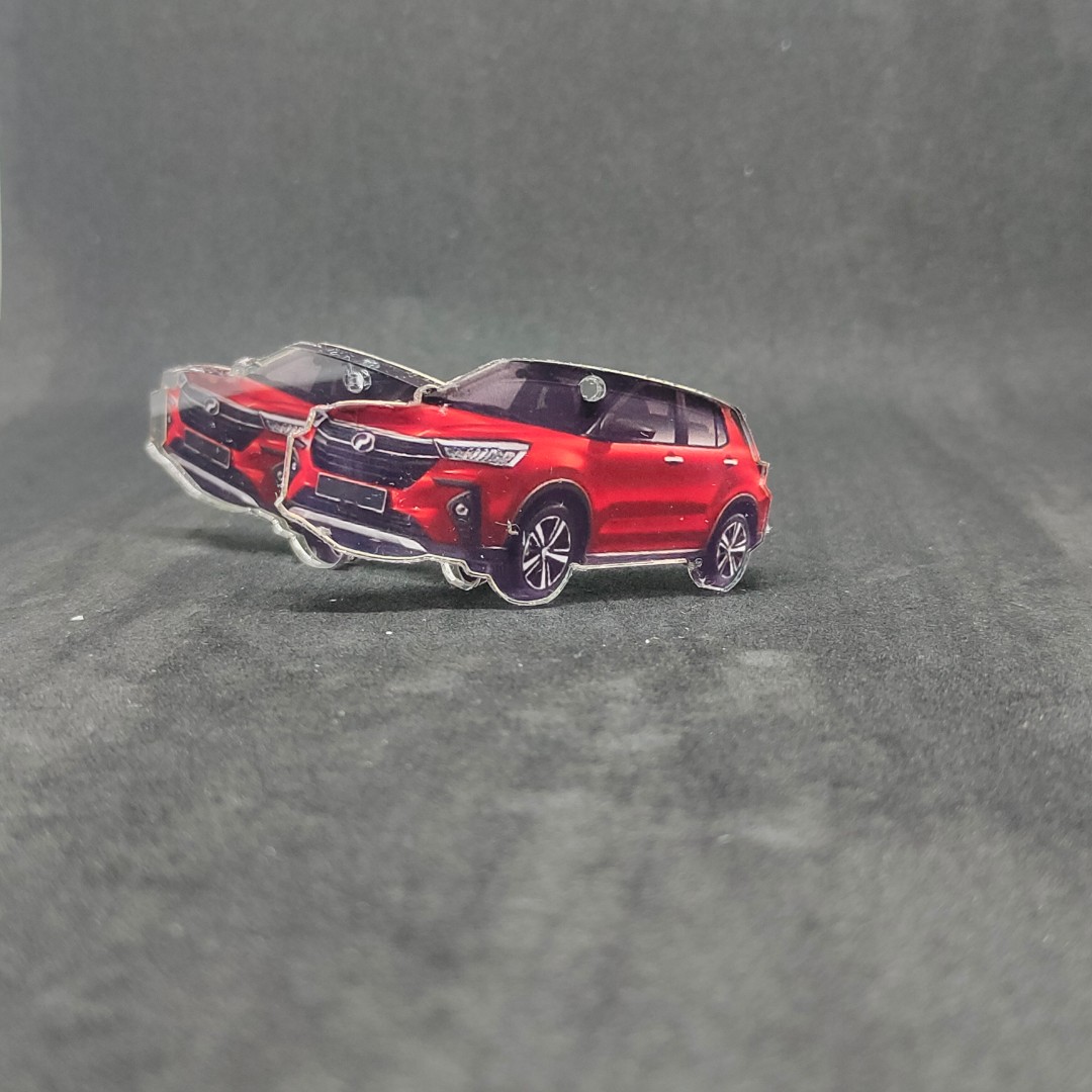 Customake Keychain kereta Vespa, ativa, myvi, Hobbies & Toys ...