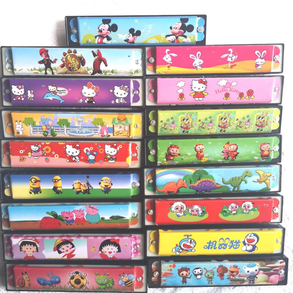 Cute design 16 windows harmonica, Hobbies & Toys, Stationery & Craft ...