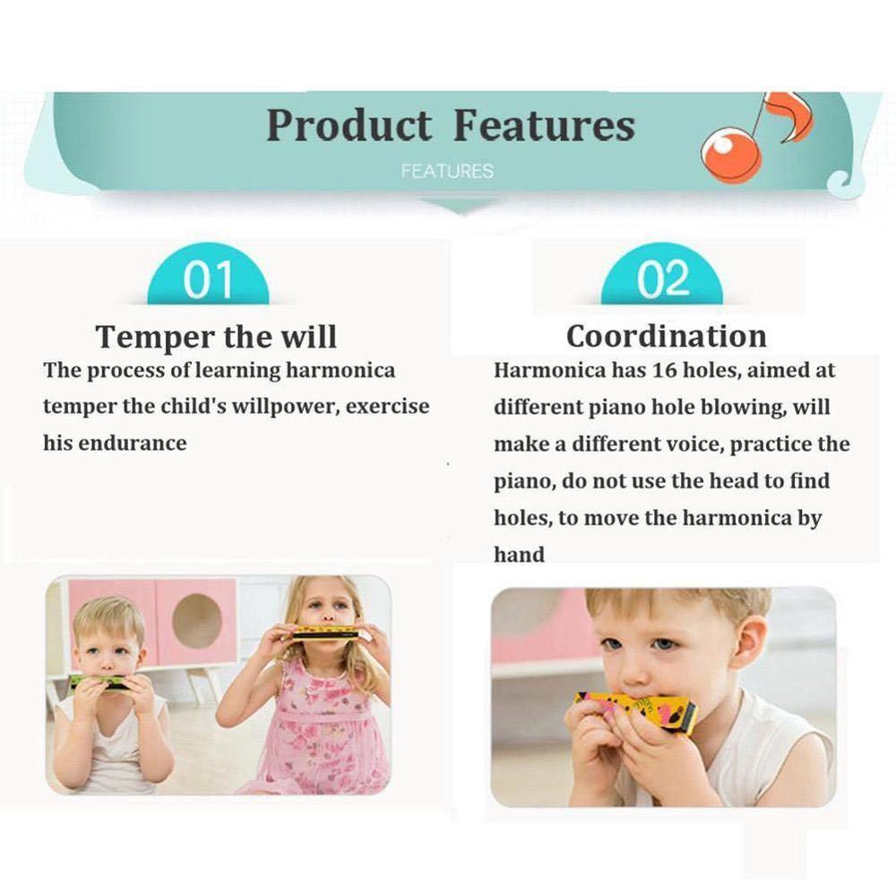 Cute design 16 windows harmonica, Hobbies & Toys, Stationery & Craft ...