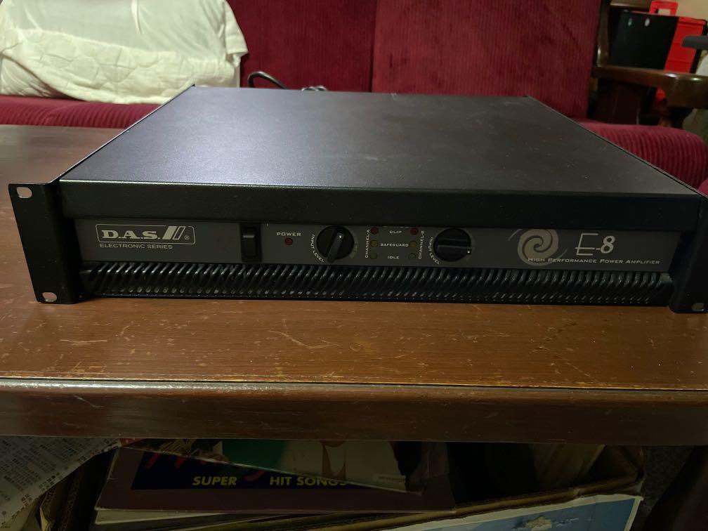 D.A.S power Amplifier, Audio, Other Audio Equipment on Carousell