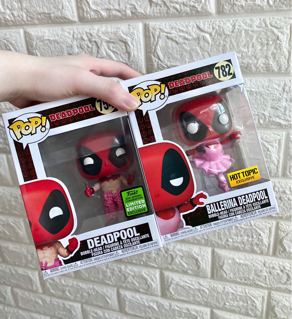 Deadpool Funko Pop Set (2021 Spring Convention Limited Edition ...