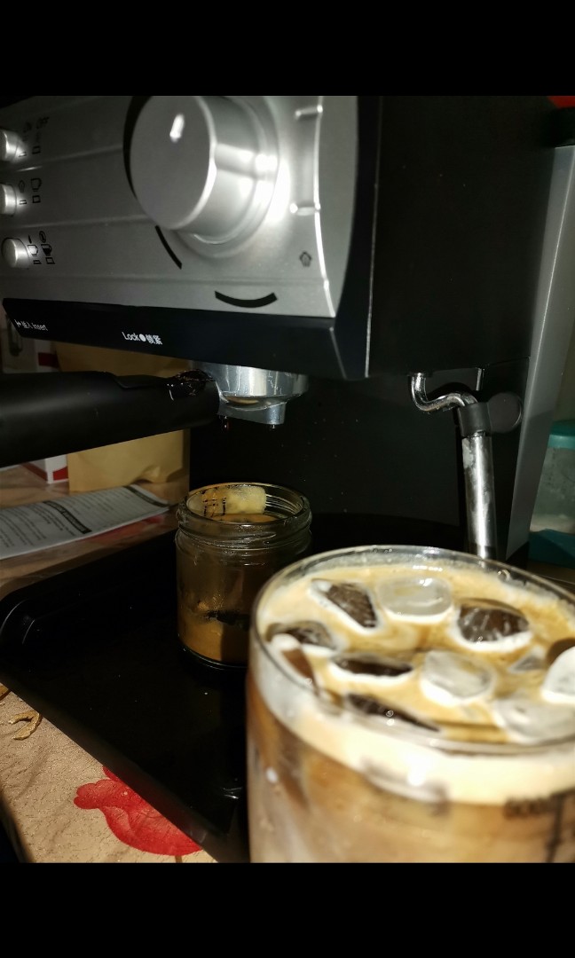 DONLIM ESPRESSO MACHINE SUPER MURA NALANG MGA 3X LANG NAGAMIT, TV ...