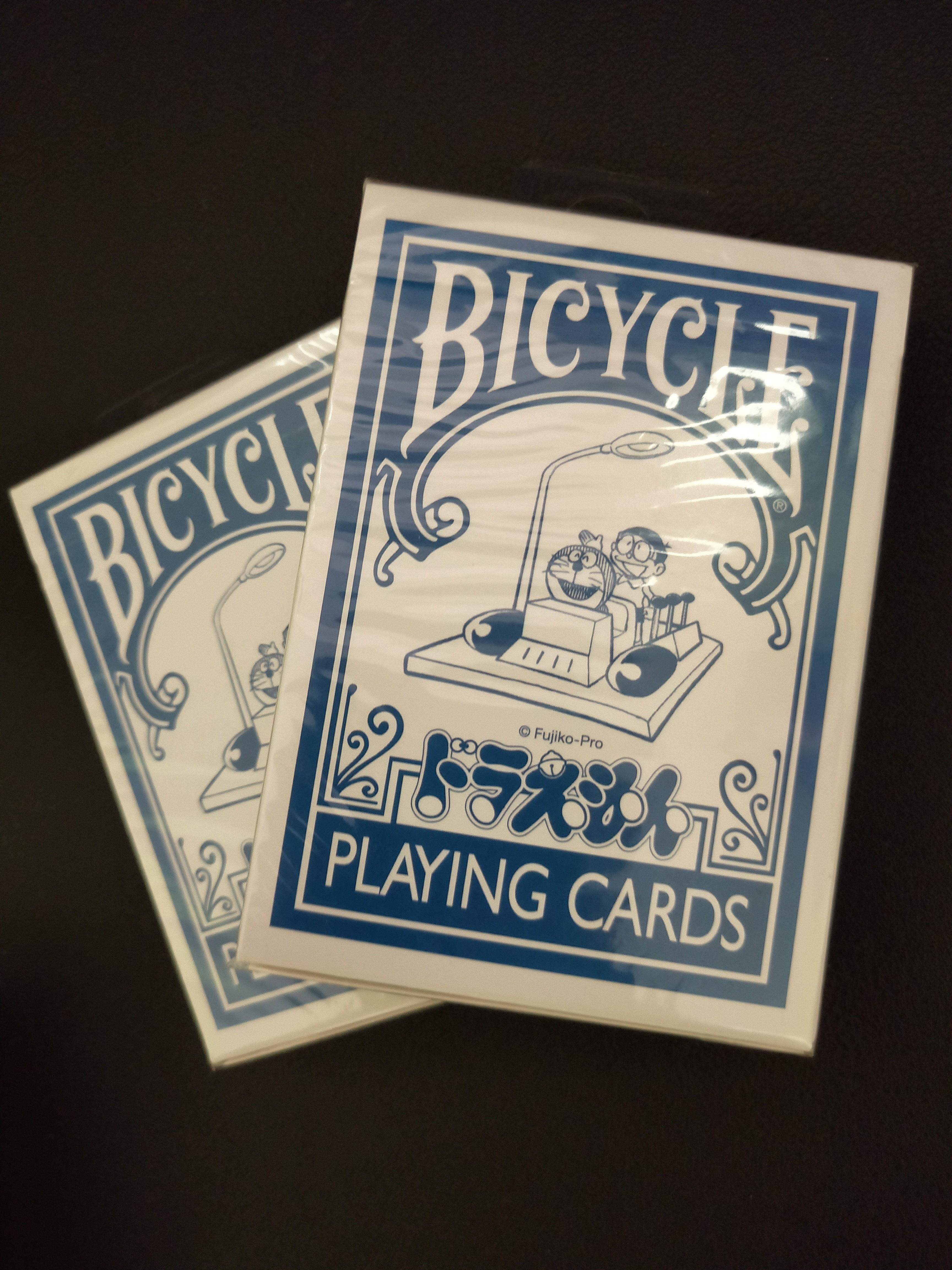 Doraemon X Bicycle Playing Cards, Hobbies & Toys, Toys & Games on Carousell