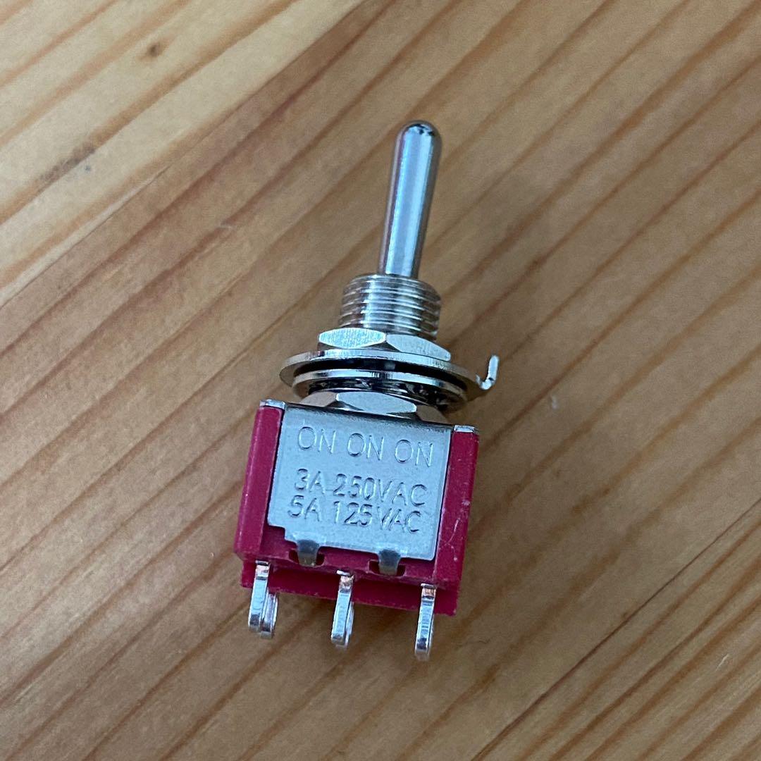 DP3T 3-way 6-pin on/on/on toggle switch, Hobbies & Toys, Music & Media ...