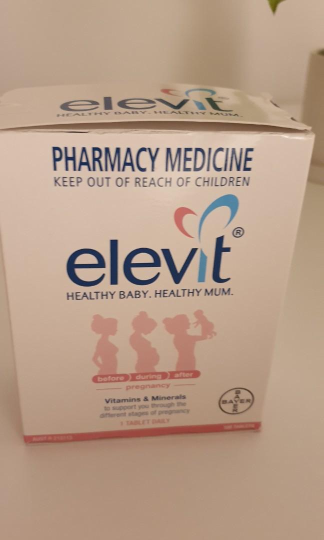 Elevit Prenatal Vitamins, Health & Nutrition, Medical Supplies & Tools ...