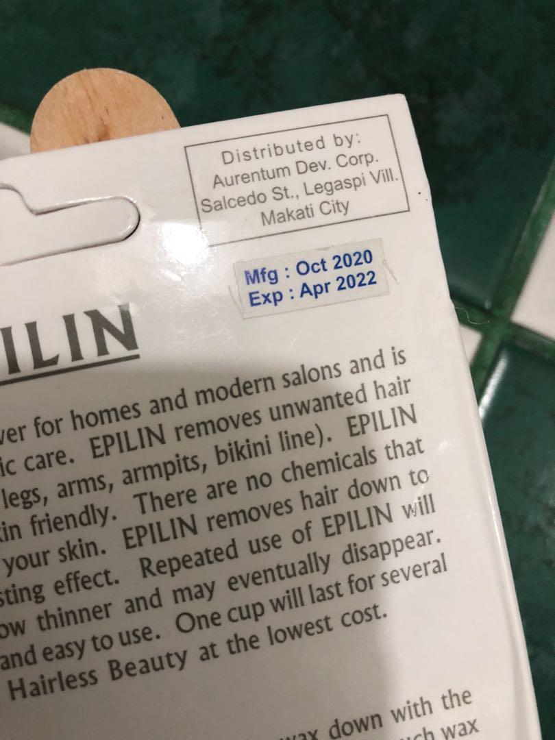EPILIN HOT WAX, Beauty & Personal Care, Hair on Carousell