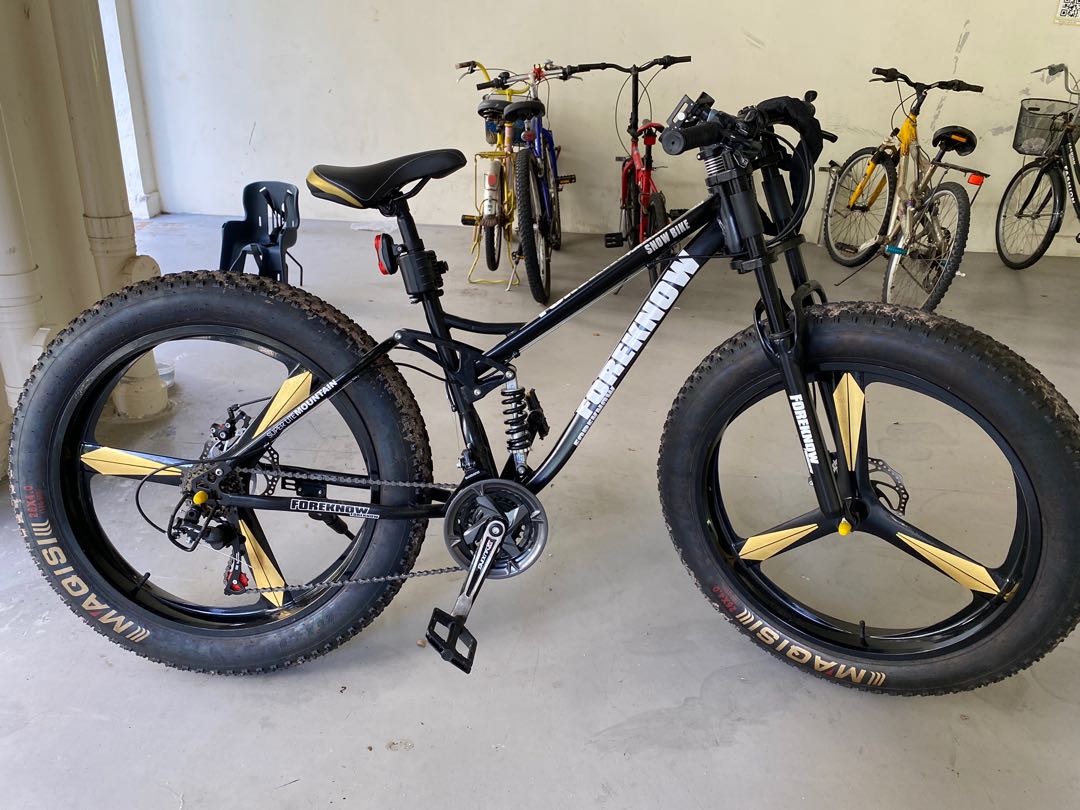 Foreknow Fatbike, Sports Equipment, Bicycles & Parts, Bicycles on Carousell