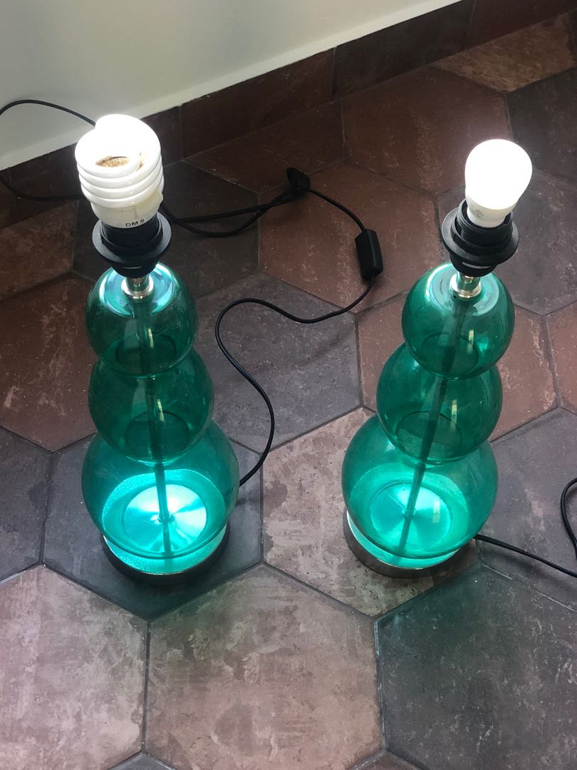 Glass Based Lamp stands, Furniture & Home Living, Lighting & Fans ...