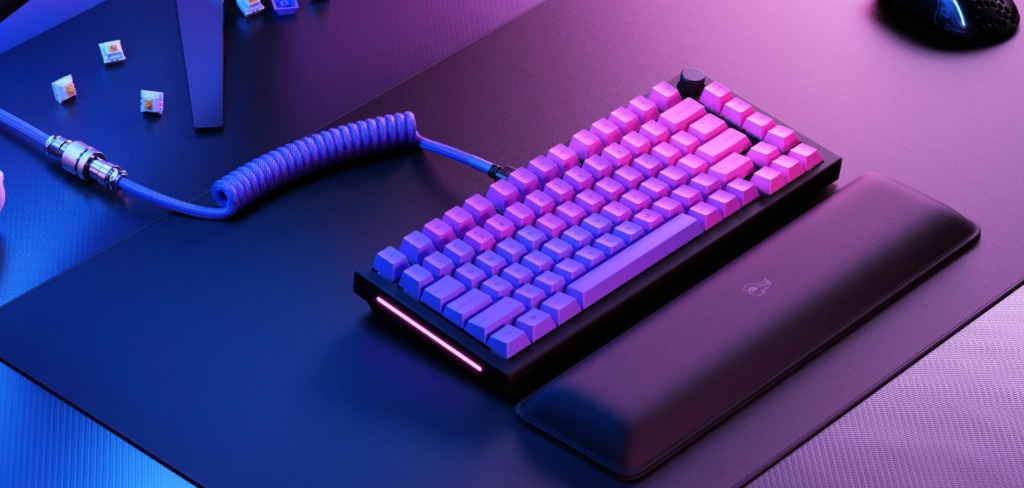 Glorious GPBT Keycap + Coiled Cable (Nebula set), Computers & Tech ...