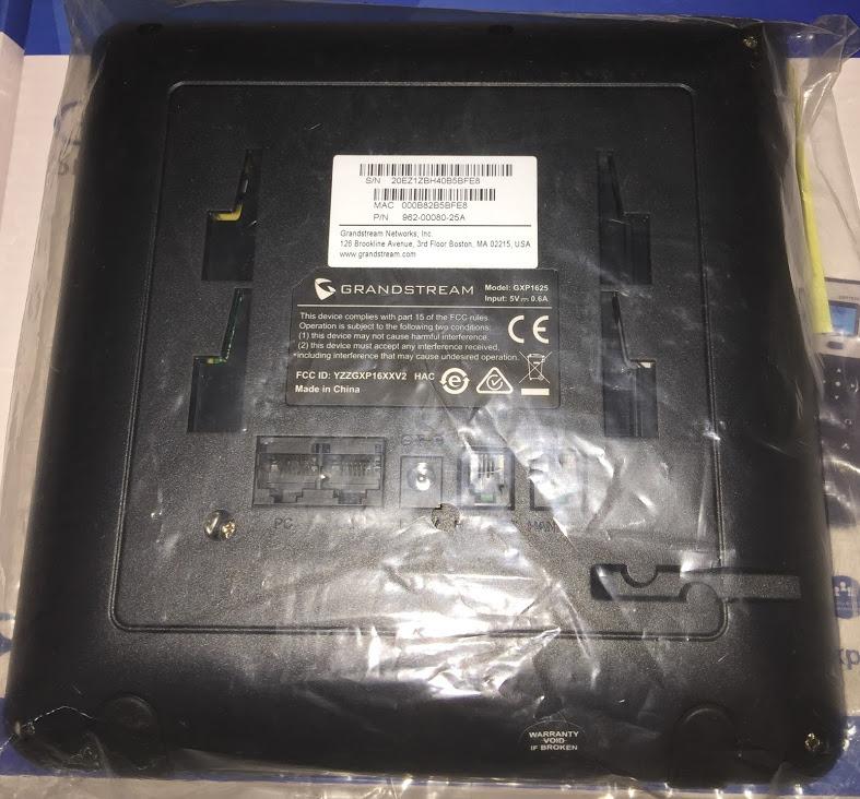 Grandstream GXP1620 IP Phone with Power Supply - Free Setup & Delivery ...