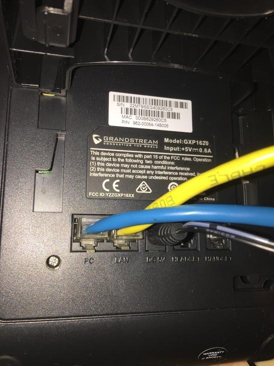 Grandstream GXP1620 IP Phone with Power Supply - Free Setup & Delivery ...