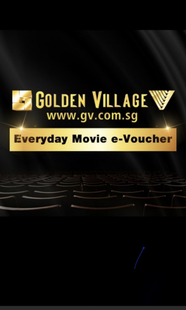 Golden village GV movie X2 everyday e-vouchers, Tickets & Vouchers ...